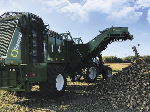 Débardeuses à betteraves Type RT Franquet - Récolte betteravière