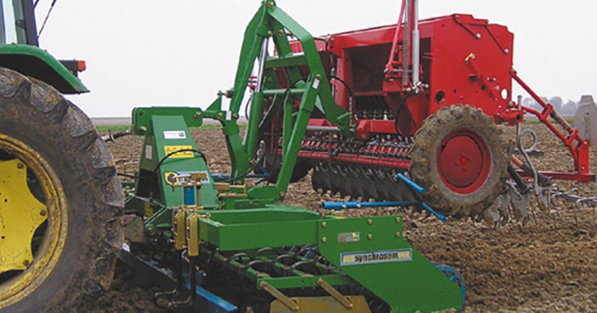 Préparateur de sol combinable avec rampe de semis - Franquet